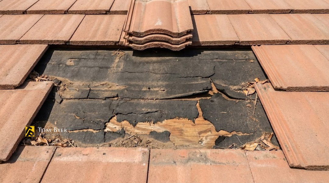 Tile Roof Underlayment Failure in Southern California